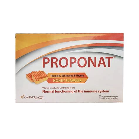 Proponat 20 Ampolas Calêndula Peixe Verde