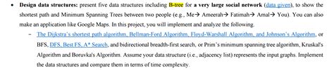 Solved Design Data Structures Present Five Data Structures