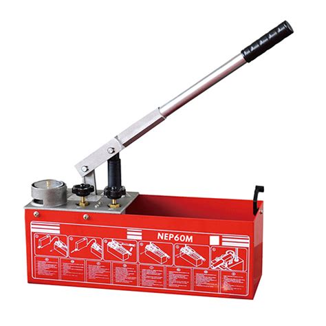 Red Nep60m Manual Water Pressure Testing Pump At Best Price In