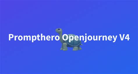 Prompthero Openjourney V4 A Hugging Face Space By Flatindo