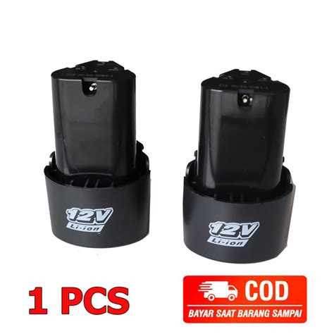 Jual Battray Bor 12V 1 5Ah Battery Baterai 12 Volt 1 5 Ampere Cordless Shopee Indonesia