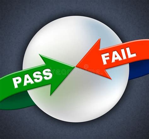 Pass Fail Stock Illustrations 1485 Pass Fail Stock Illustrations