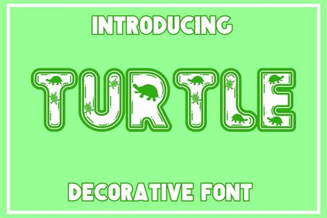 Turtle Regular Font Xfontspro