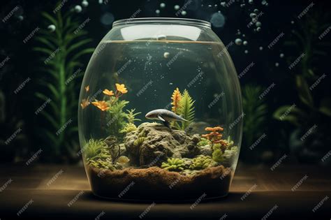 Premium Ai Image Capturing The Beauty Of Isolated Ecosystems