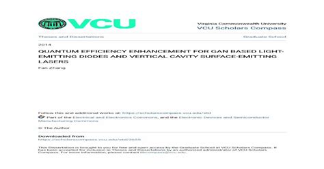 pdf quantum efficiency enhancement for gan based light emitting