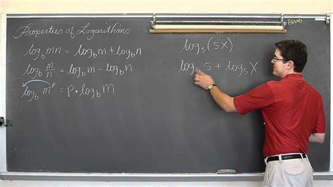 Using Properties Of Logarithms To Expand Logs YouTube