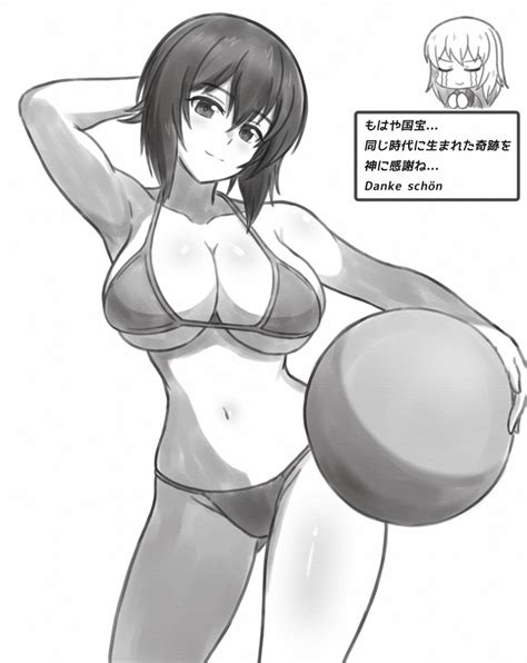 Iteza Flapper Girl 25 Itsumi Erika Nishizumi Maho Girls Und Panzer