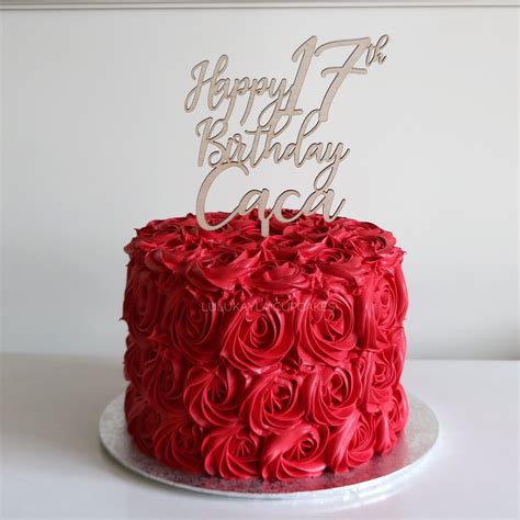 Birthday Cake With Roses Images At Ronald Caster Blog