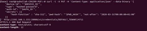 Adding Credentials Gives A Bad Request Error · Issue 2171 · Eclipse