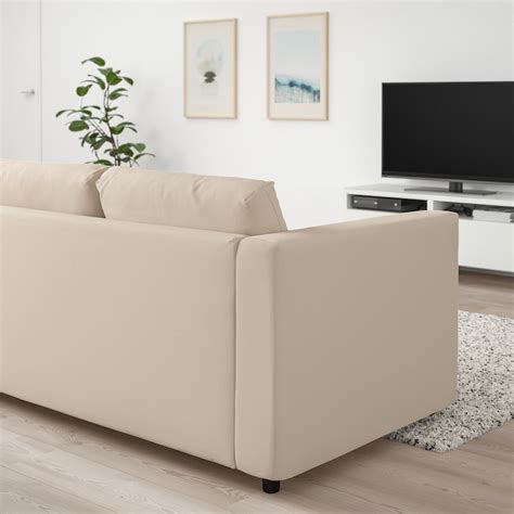Vimle Sofá Cama 2lug Hallarp Bege Ikea Vimle Sofá Cama 2lug Hallarp Bege Ikea