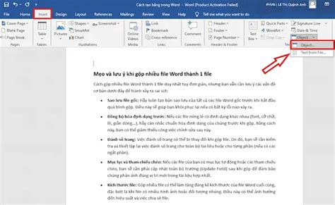05 Cách Gộp Nhiều File Word Thành 1 File Duy Nhất Đơn Giản