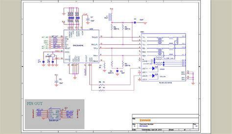 ethernet wiring spi module to beaglebone black electrical