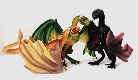 Drogon Rhaegal And Viserion Game Of Thrones Dragon Ornament 3