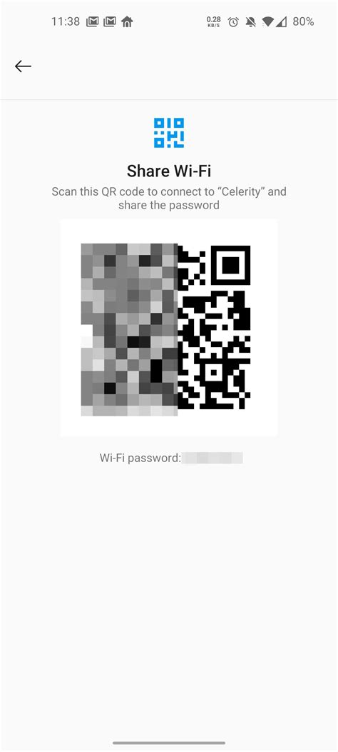 How To Share Wi Fi Network Passwords Via QR Code On Android