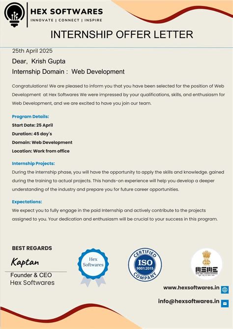 hex hexsoftwares hexsoftwaresinternship krish gupta