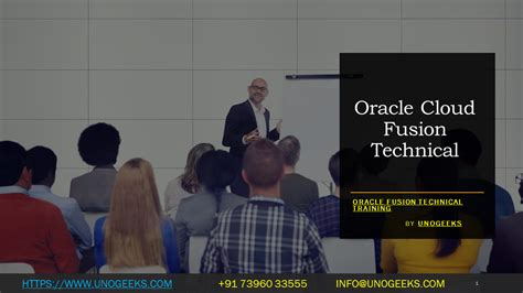 Oracle Cloud Fusion Technical