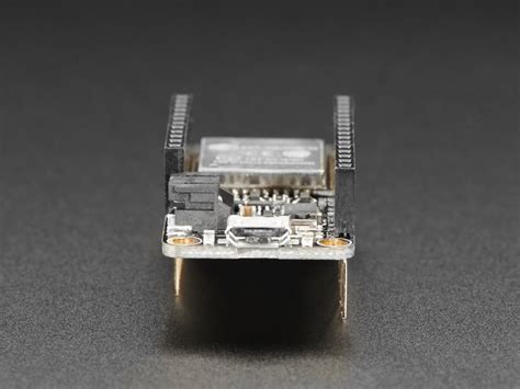 assembled adafruit huzzah32 esp32 feather board [with stacking