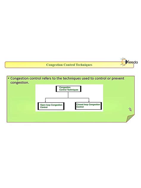 Congestion Control Techniques 1 Pdf