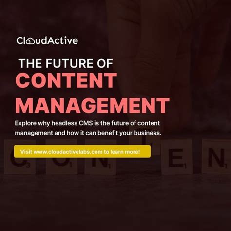 Cloudactive Labs On Linkedin Futureofcms Headlesscms Cloudactivelabs Contentmanagement