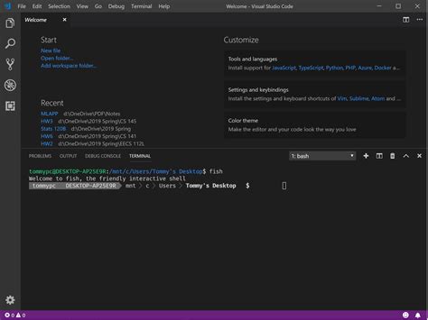 The Cursor Of Integrated Terminal Has Weird Spacing When Using Powerline In Wsl · Issue 69263