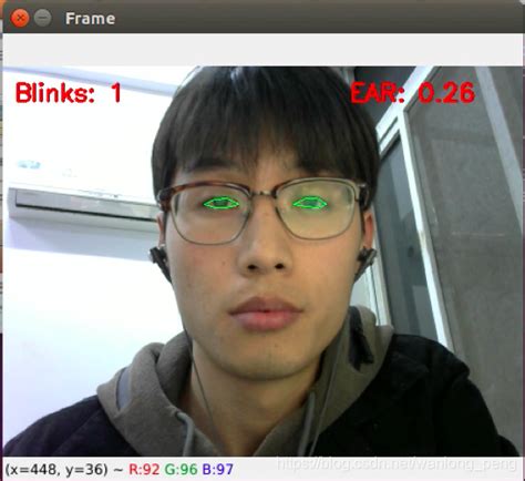 Opencv和python基于dlib库实现眨眼睁闭眼检测 亲测高效实现眨眼检测 Csdn博客