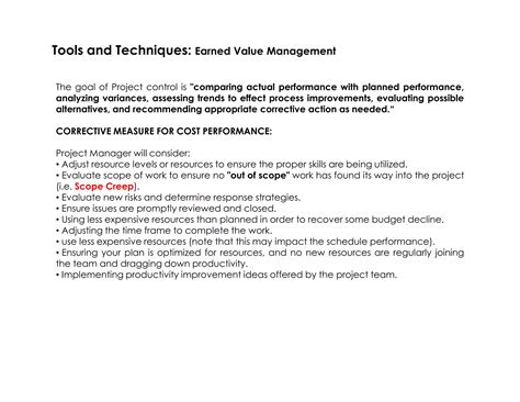 Earned Value Management Pdf
