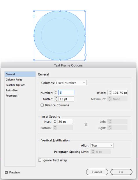 Solved Text Frame Inset Spacing And Rounded Corners Will Adobe