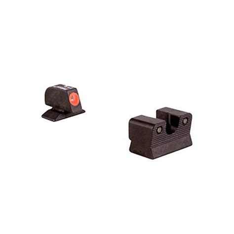 Trijicon 600619 Hd Night Sights Greentritium Orange Outline Front