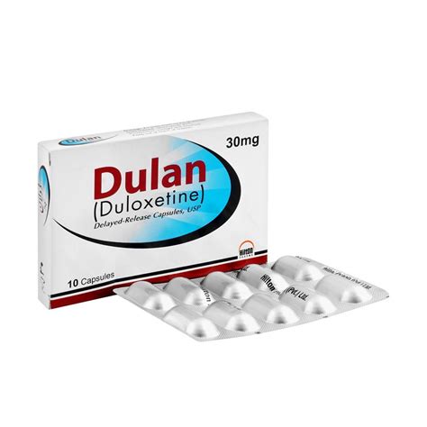 Hilton Dulan Duloxetine 30mg 10 Ct Online In Pakistan Medicine For