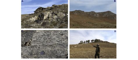 Photographs Showing The Field Occurrences Of Various Rocks And