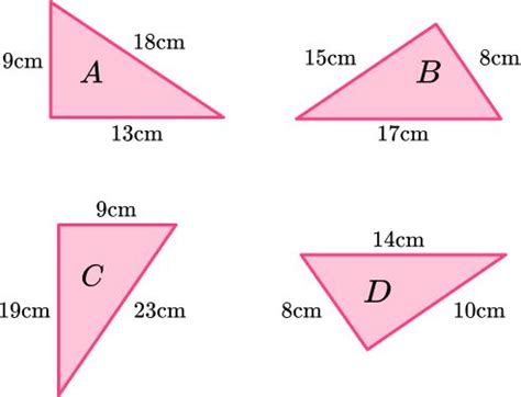 15 Pythagoras Theorem Questions KS3 KS4