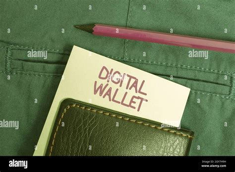 Conceptual Caption Digital Wallet Business Showcase A Financial Account That Allows Creating An