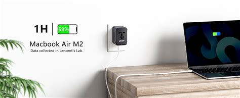 Amazon.com: LENCENT International Travel Adapter, GaN III 65W Universal ...
