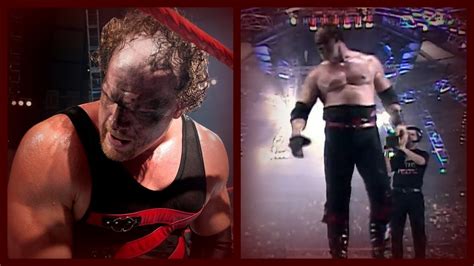 Kane Unmasks On Raw Off Air Footage 62303 Youtube