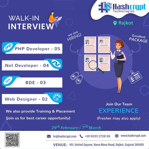 Hashcrypt Technologies Pvt Ltd Hiring It Team On Linkedin Walkin Interview Rajkot
