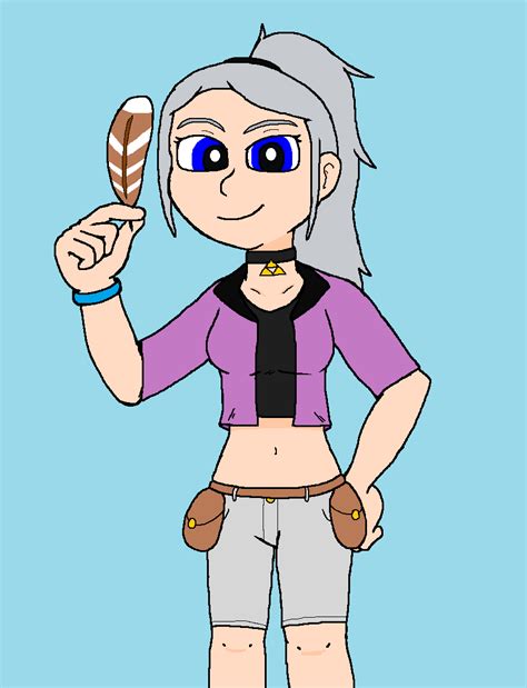 Lyla With Feather By Michael Nintendonerd On Deviantart