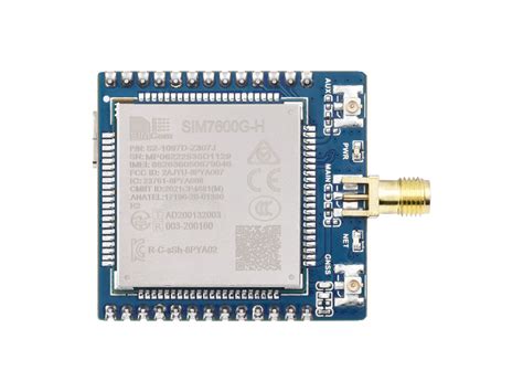 Waveshare SIM7600G H 4G Communication Module Multi Band Support Compatible With 4G 3G 2G With