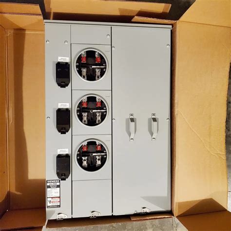 Edison Power And Euserc Approved Power Service 3 Meter Ring Type Uni Pak