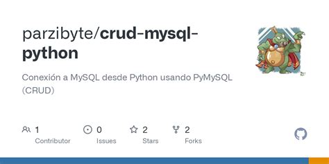GitHub parzibyte crud mysql python Conexión a MySQL desde Python