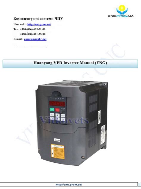 Huanyang Vfd Inverter Manual Eng Pdf