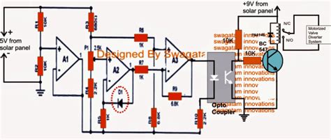 Water Temperature Controller Circuit Diagram