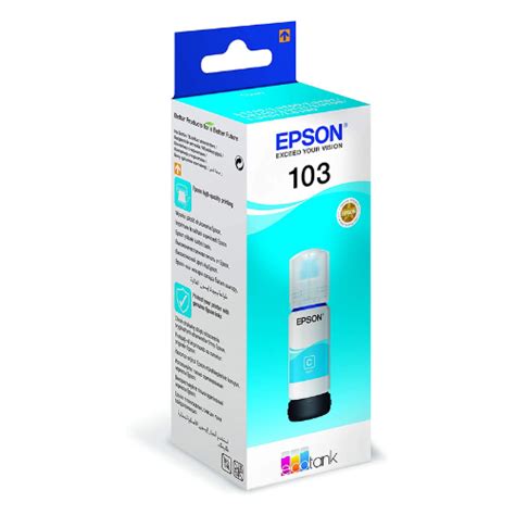 Epson 103 Ecotank Cyan Ink Bottle 65ml Price In Kenya Buy Online And Fast Delivery
