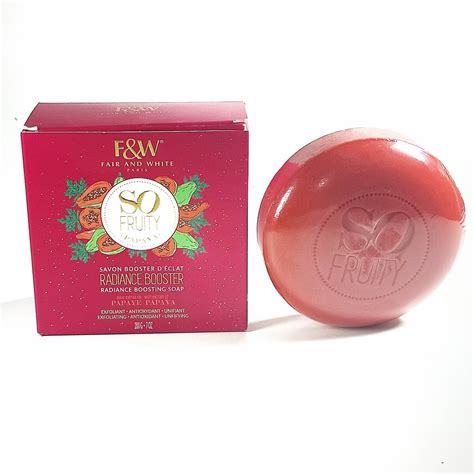 Fair & White So Fruity Radiance Booster Papaya Soap | Lami