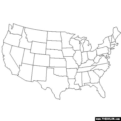 color in united states map andrew winsor