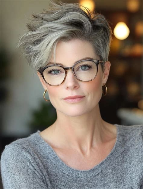 25 Hairstyles For Women Over 40 With Glasses For Timeless Looks