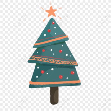 별을 가진 갈색 크리스마스 일러스트 트리태그축하 Png 일러스트 무료 다운로드 Lovepik