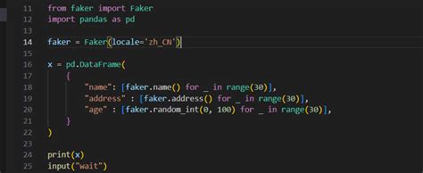 python中faker库 伪造数据 username 博客园