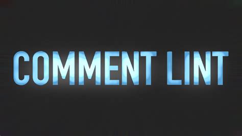GitHub qertis comment lint Анализ комментариев и варианты их улучшения