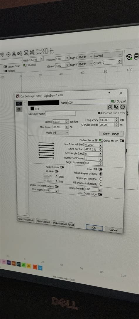 Rotary Weird Behaviour Letters Engrave On Half And Overlap Lightburn Software Questions