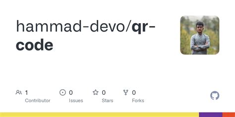GitHub Hammad Devo Qr Code